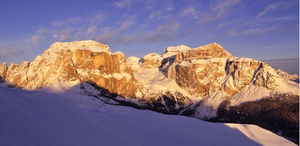 Giro sciistico dei 4 passi dolomitici – Sella Ronda - Boarderline